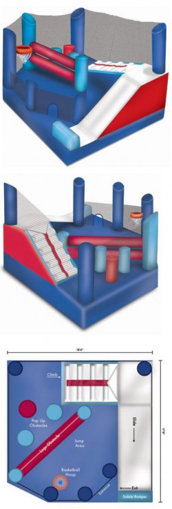 Dora Combo Jumping Castle – Macarthur Castles